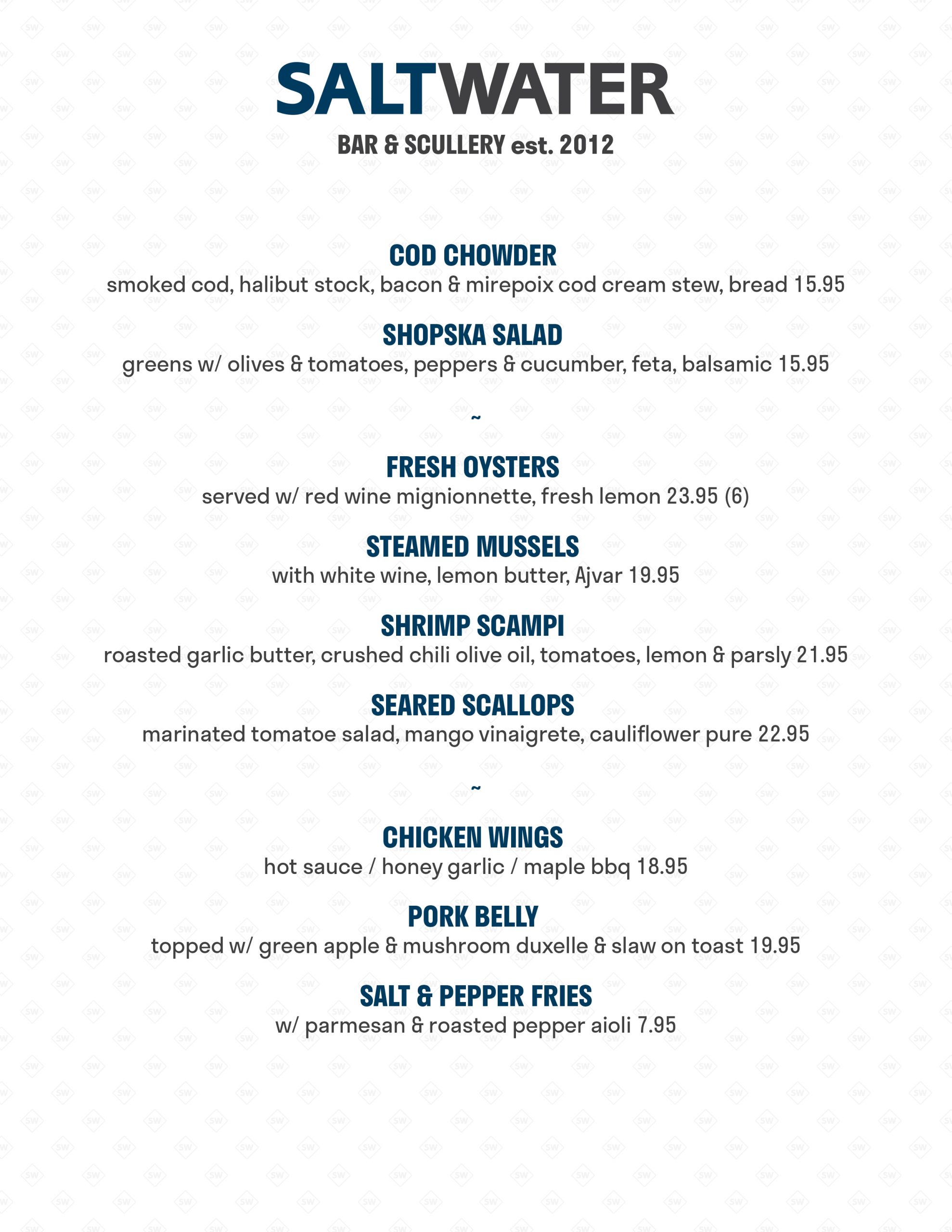 Saltwater Restaurant